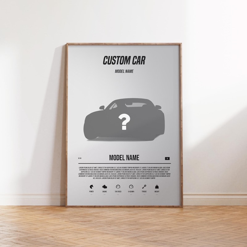 Car Posters - Etsy