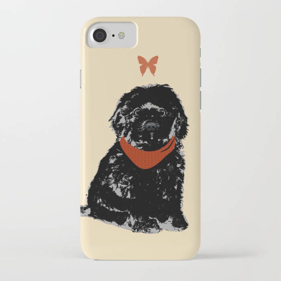 Black Cockapoo Dog on Phone Case iPhone 14 iPhone 14 Plus - Etsy