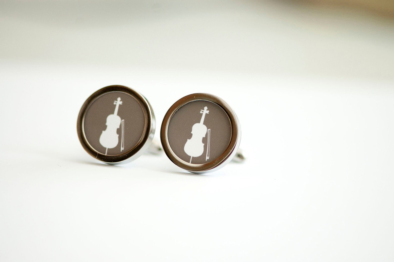 Cello Cufflinks - Music Cufflinks, Men's Cufflinks, Husband, Wedding ...
