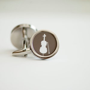 Cello Cufflinks - Music Cufflinks, Men's Cufflinks, Husband, Wedding ...