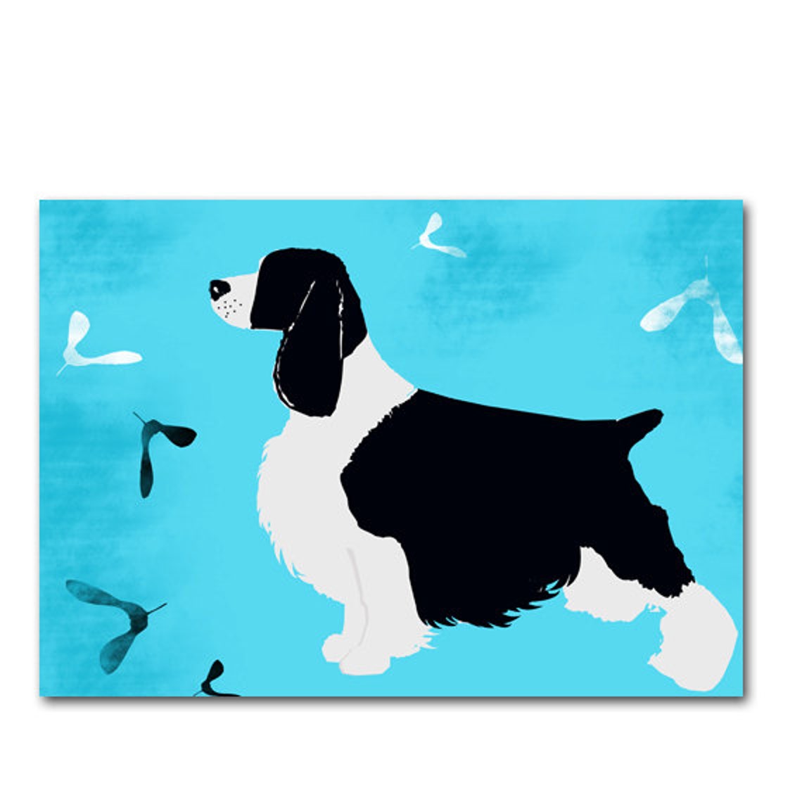 Springer Spaniel Dog Fine Art Print Dog Art Prints Dog - Etsy