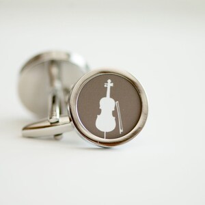 Cello Cufflinks - Music Cufflinks, Men's Cufflinks, Husband, Wedding ...