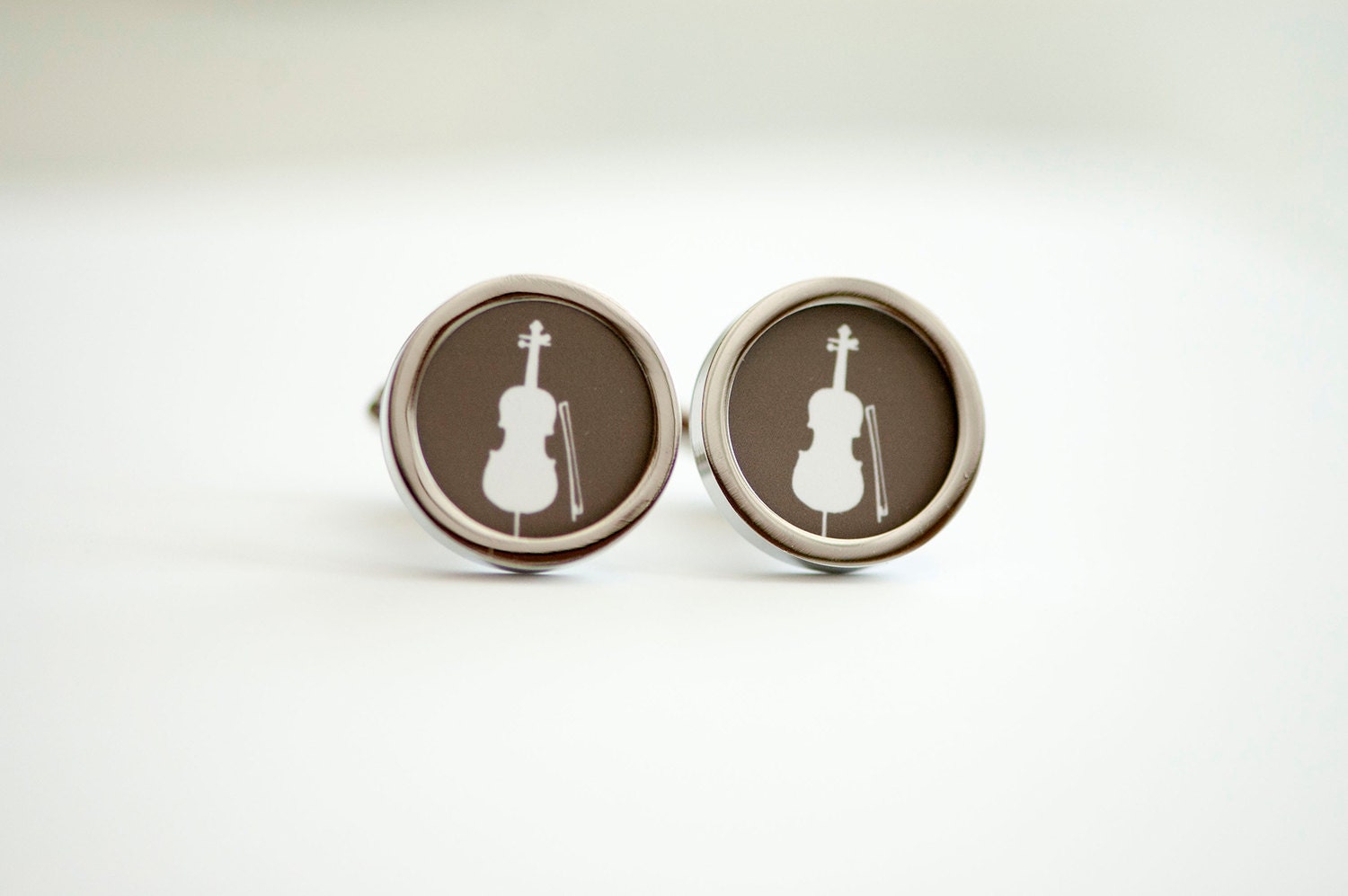 Cello Cufflinks - Music Cufflinks, Men's Cufflinks, Husband, Wedding ...