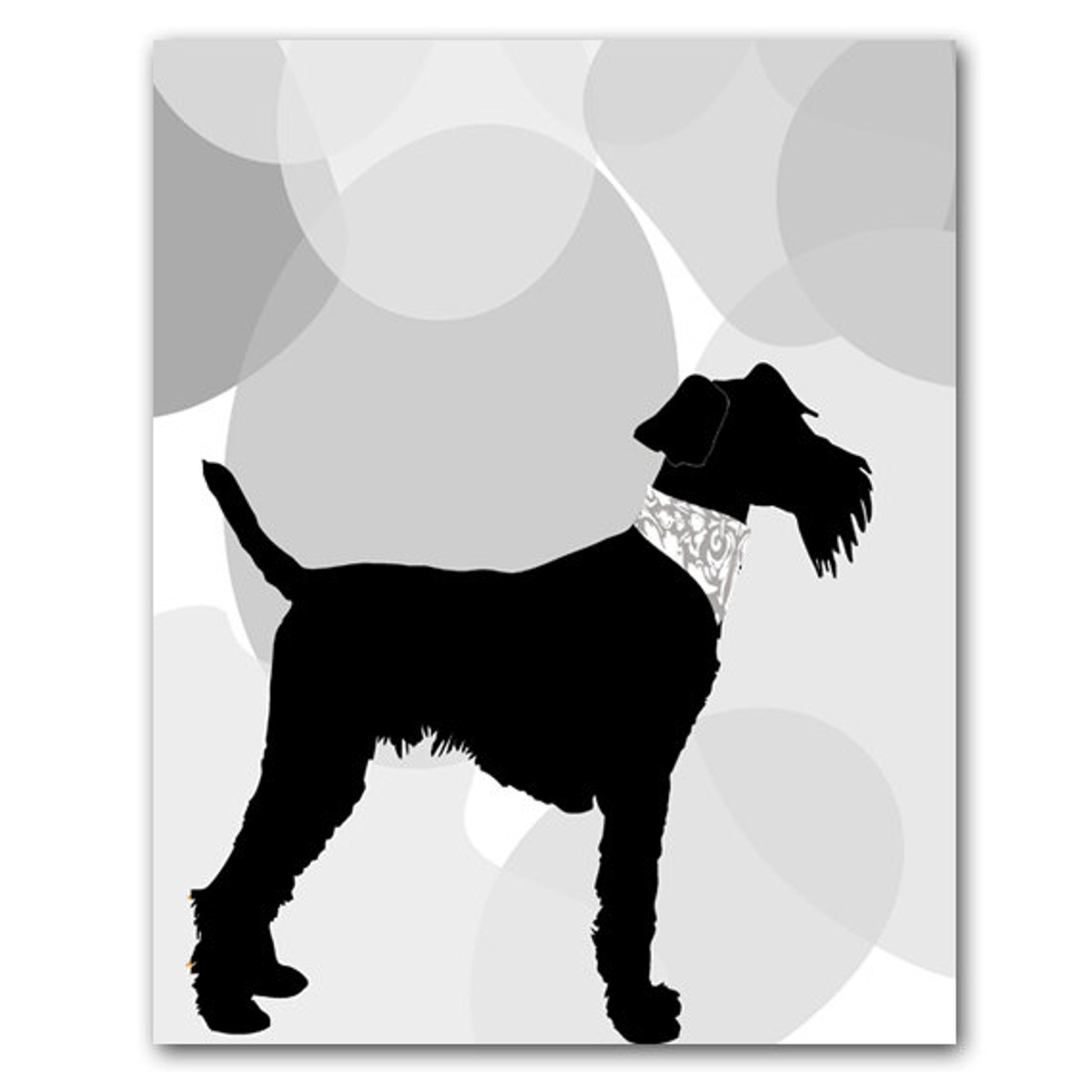 Welsh Terrier Art Fine Art Print Welsh Terrier Dog Black - Etsy