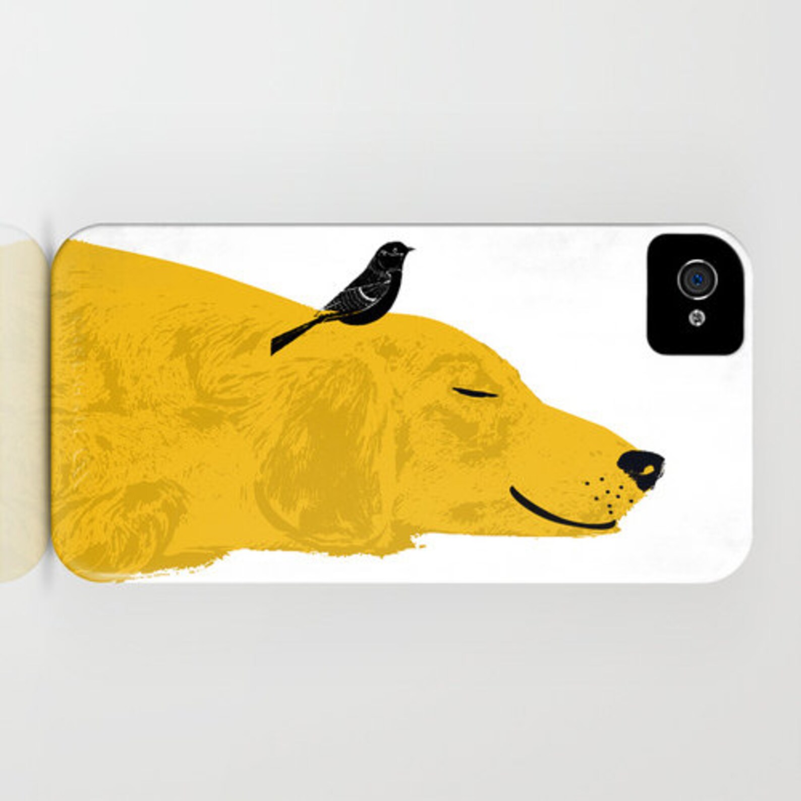 Golden Retriever Dog on Phone Case Golden Retriever - Etsy
