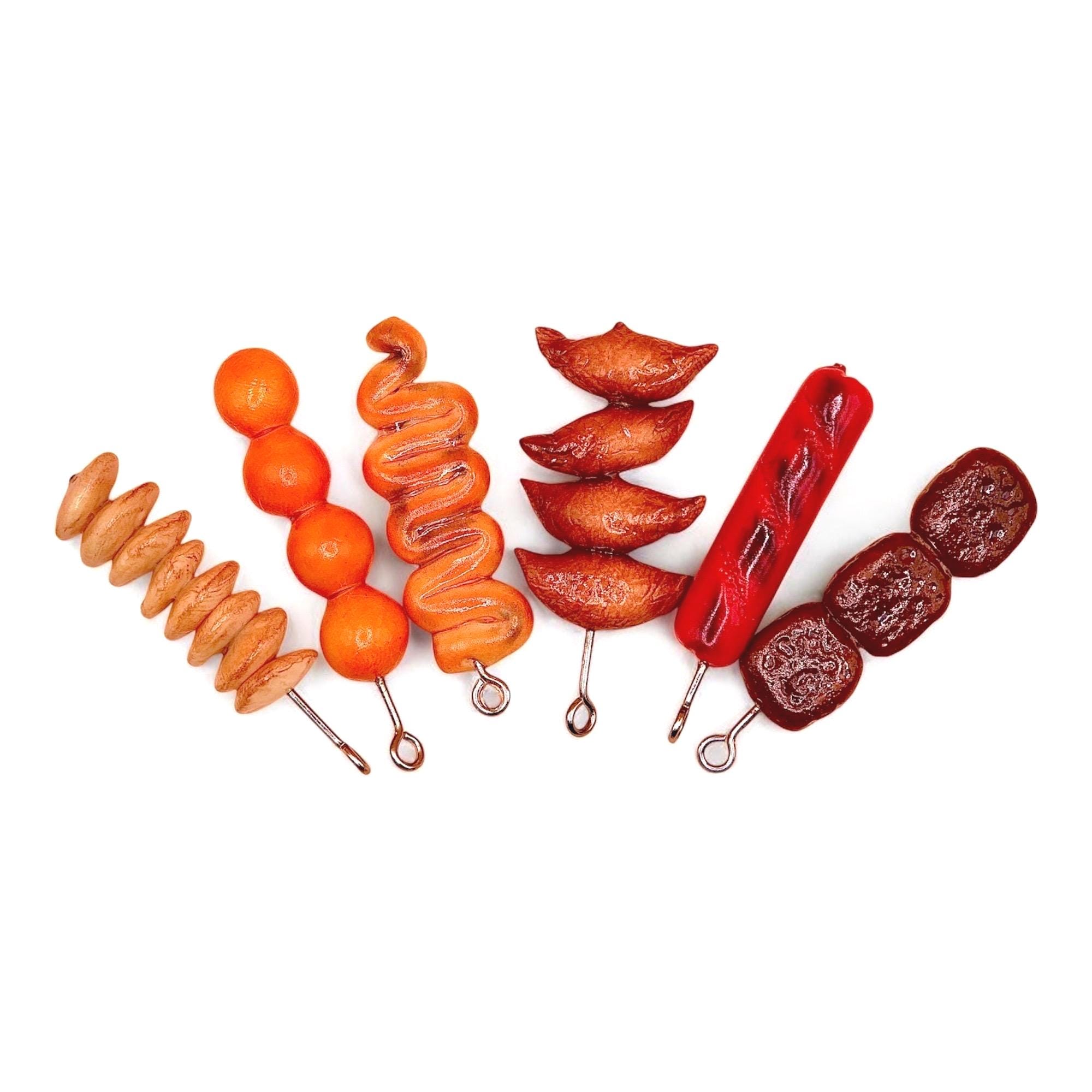 Miniature Filipino Street Food Keychain Set: Handmade Pinoy Charms - Etsy