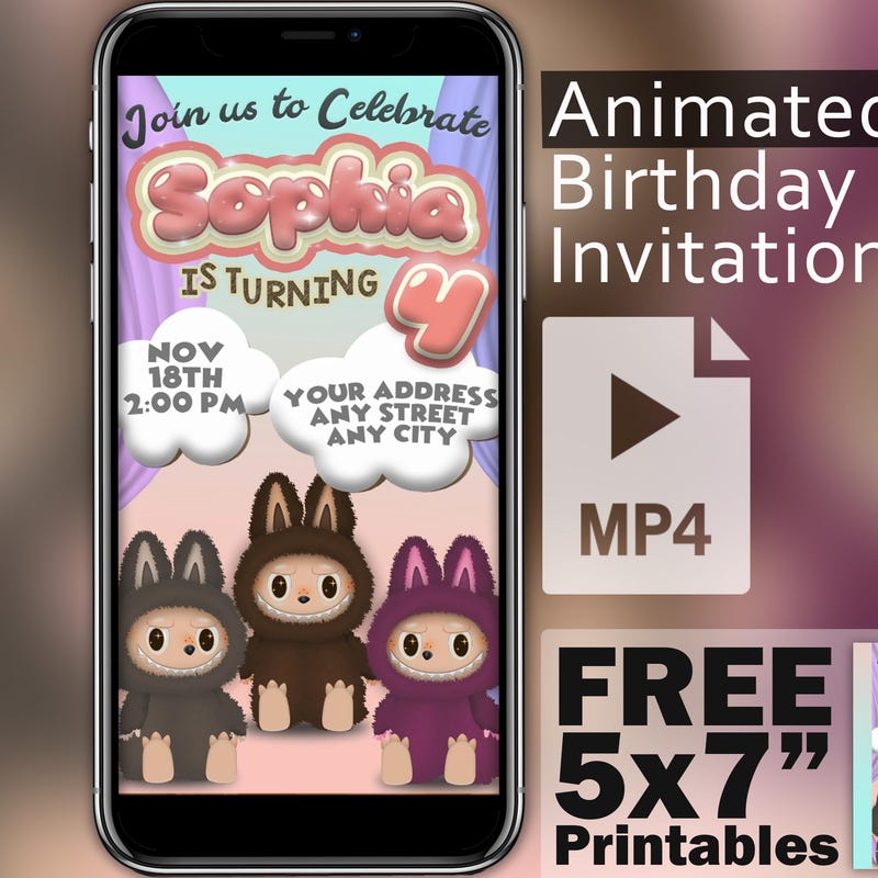Labubu Template - Etsy