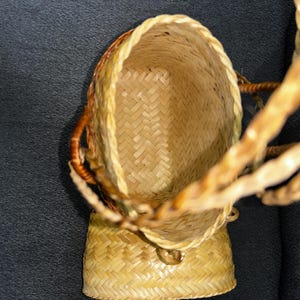 Bamboo Backpack "pasiking" - Native Backpack - Traditional Filipino Bag ...