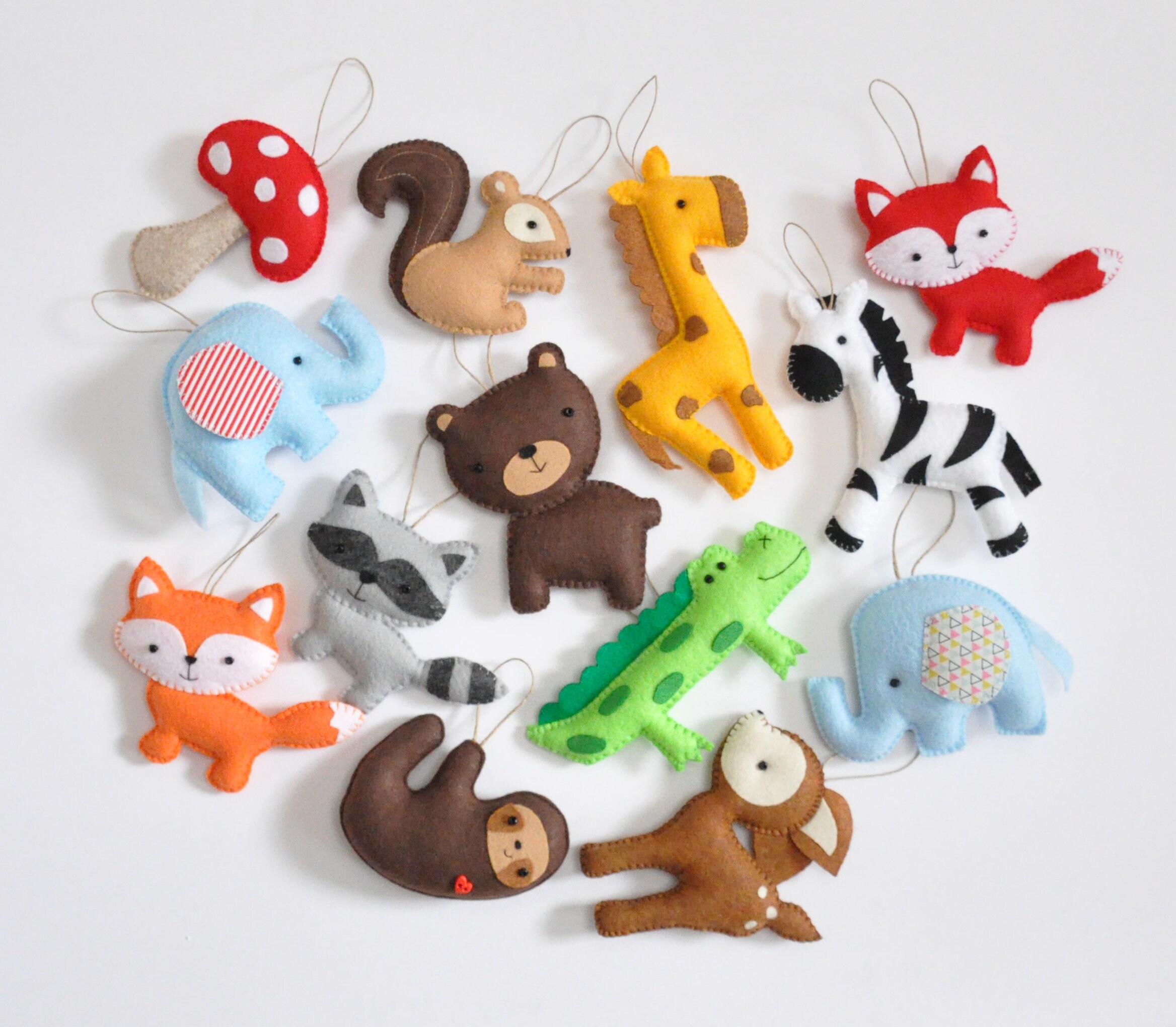 Sloth Christmas Ornament- Baby Shower - Party Favor - Etsy