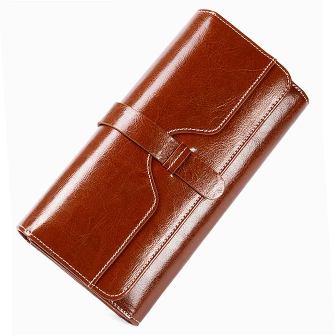 Women's Wallet, Women's Leather Wallet, Long Wallet, Multi-card Slot ...