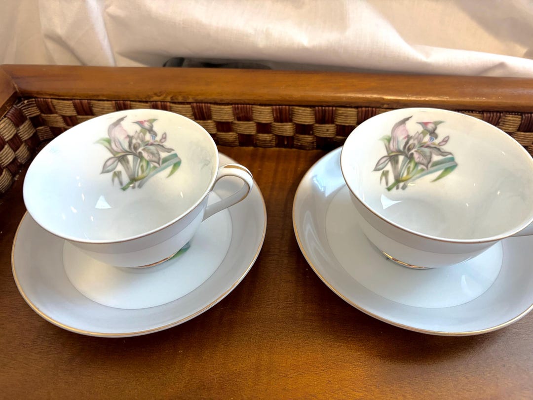 Vintage Aladdin Tea Cup and Saucer Sets - Etsy