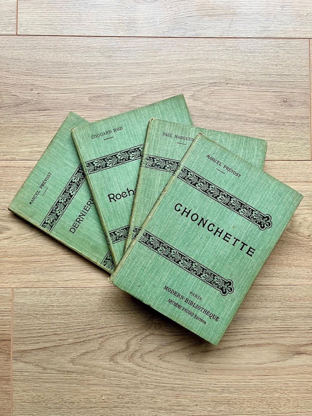 Antique French Book Set: Illustrated Novels, Early 1900s Literature - Etsy