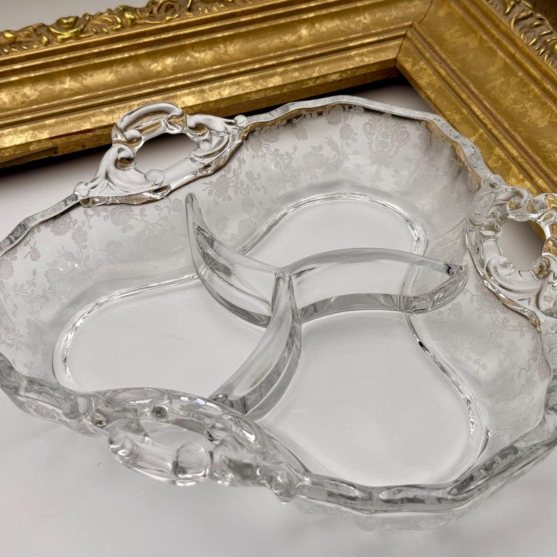 Relish Candy Dish 3 Part - Etsy