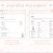 ୨୧ Coquette Themed Notion Template | Aesthetic Notion Planner | Digital ...