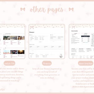 ୨୧ Coquette Themed Notion Template | Aesthetic Notion Planner | Digital ...