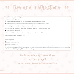 ୨୧ Coquette Themed Notion Template | Aesthetic Notion Planner | Digital ...