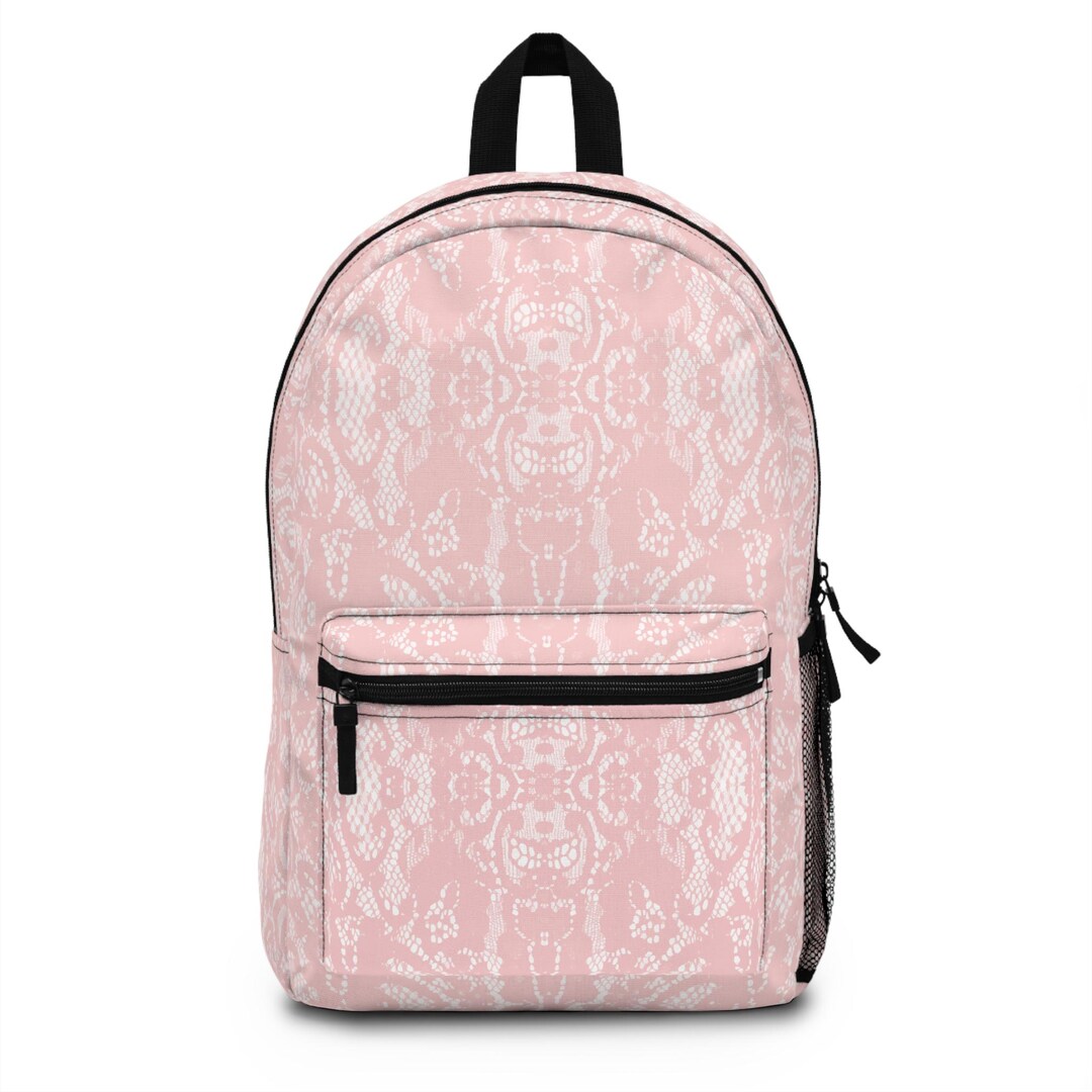 Pink Coquette Lace Backpack, School Bag, Girl Backpack, Gifts for Her ...