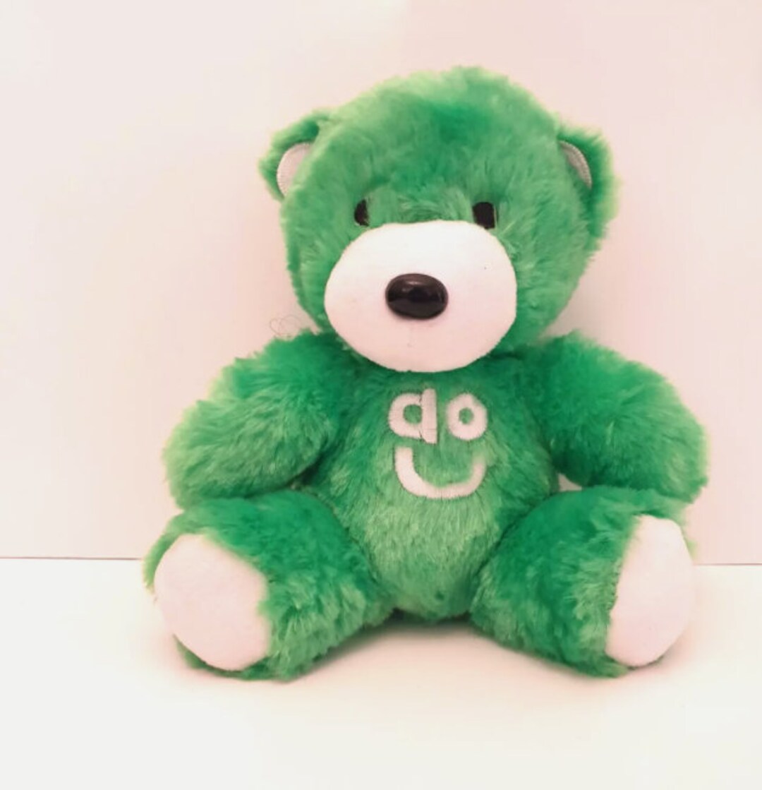 The AO Teddy Bear 18cm Green Plush Soft Stuffed Animal Toy - Etsy