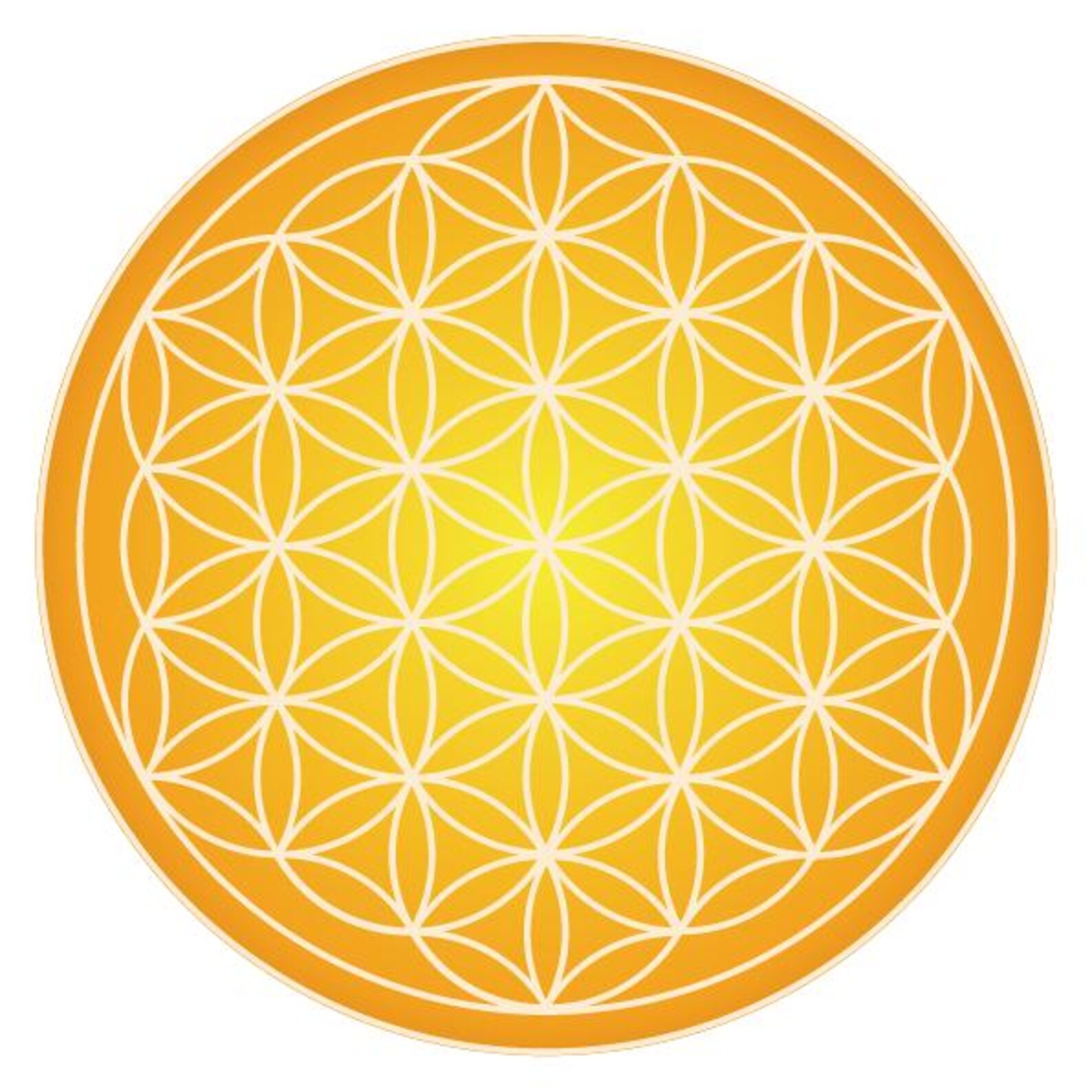 Flower of Life Symbol | Digital Art - Etsy