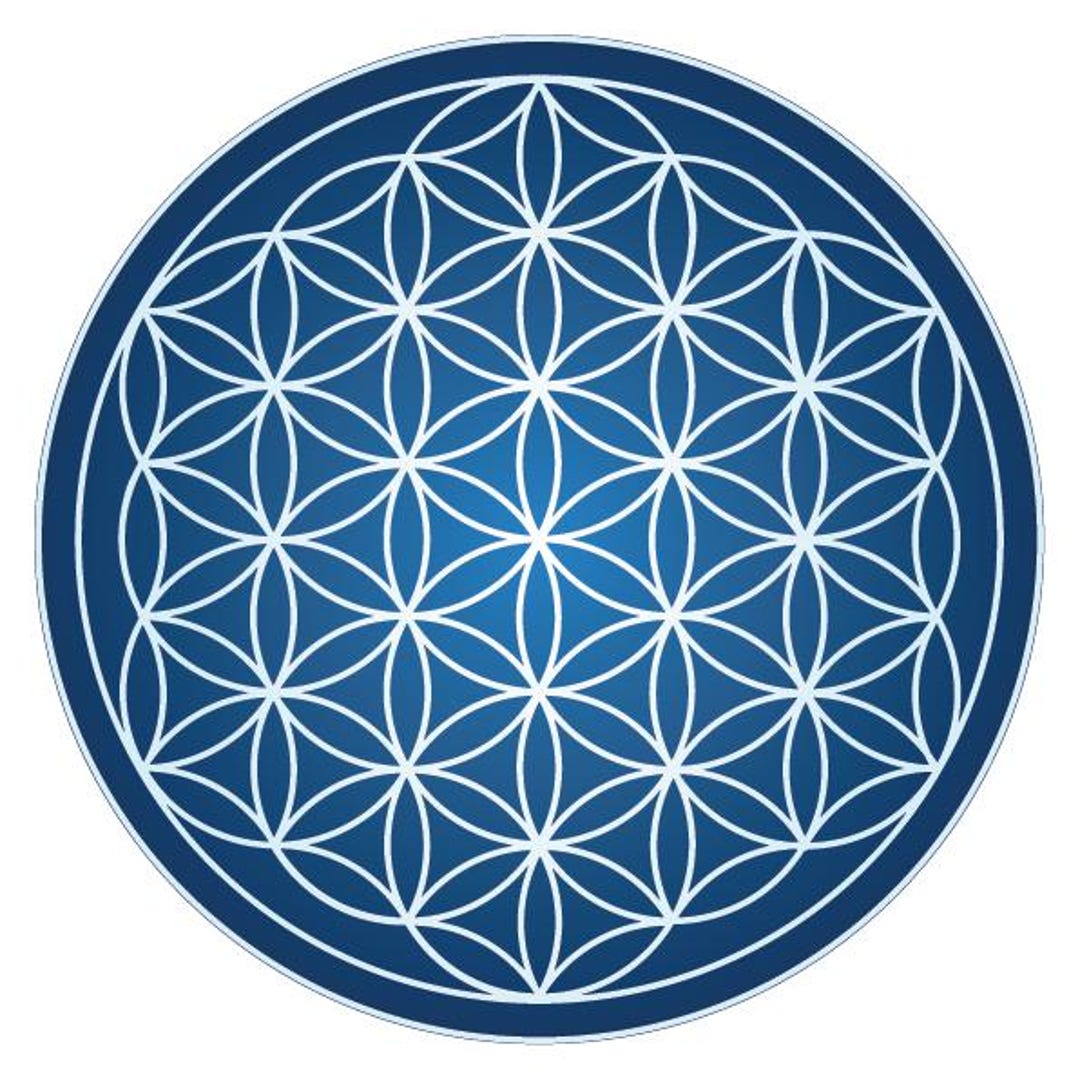 Flower of Life Symbol | Digital Art - Etsy