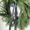 Brown Velvet Bow for Garland Banister Christmas Garland Bow Brown ...
