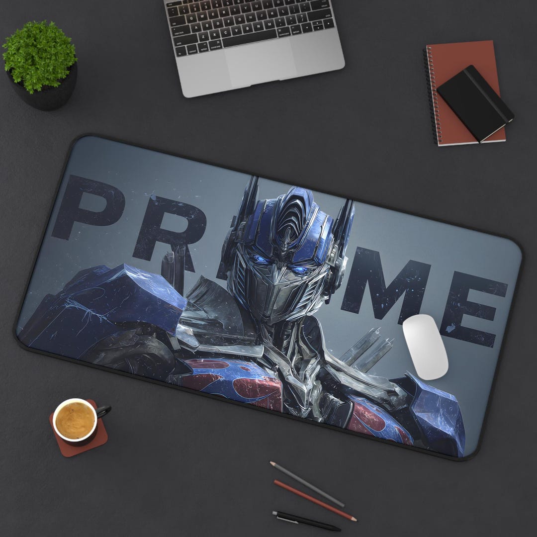 Optimus Prime Desk Mat | Transformers Gaming Desk Pad | Robot Sci-fi ...