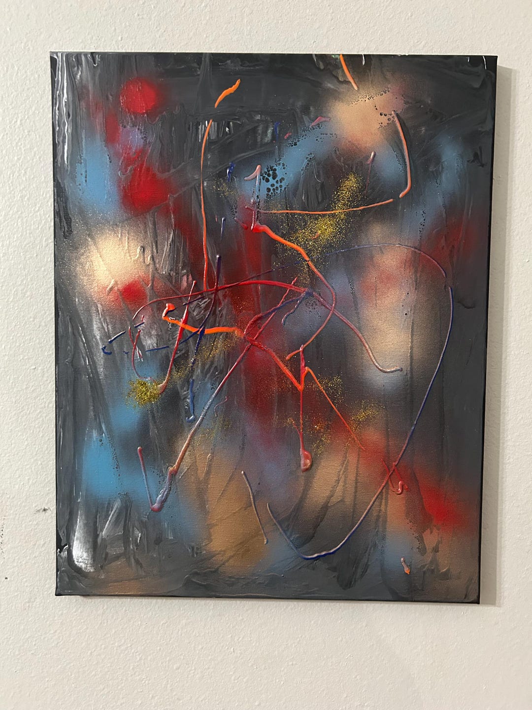 Frustration Abstract Art - Etsy