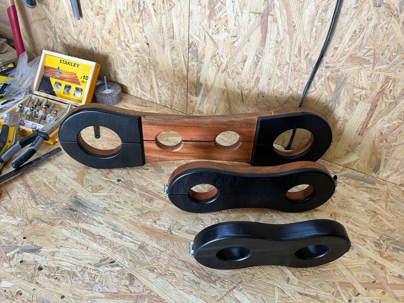 Handcrafted Wooden BDSM Shackles Secure Handcuffs for Kinky Play ...