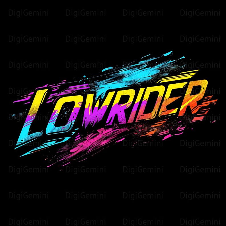 Retro Lowrider Car Art, Urban Style SVG PNG (digital Download) - Etsy