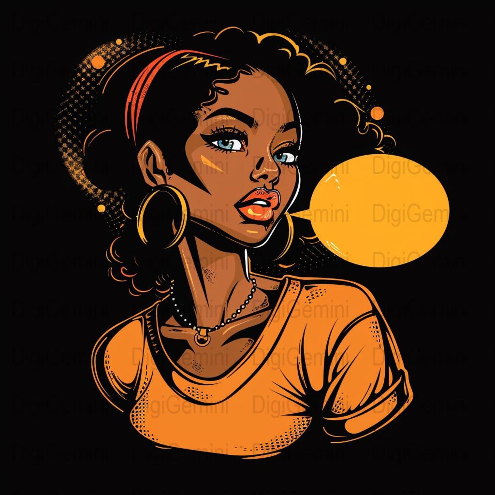 Bold Black Beauty SVG Bundle: Afrocentric Pop Art - Etsy