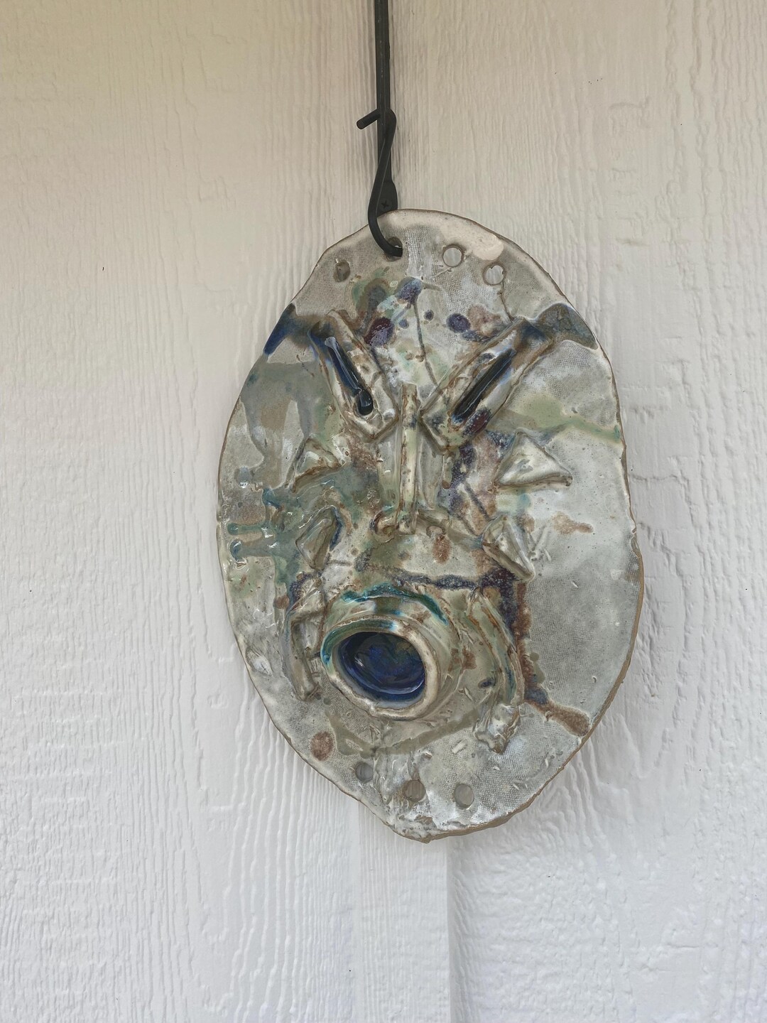 African Inspired Ceramic Mask by Jim Mcdowell - Etsy