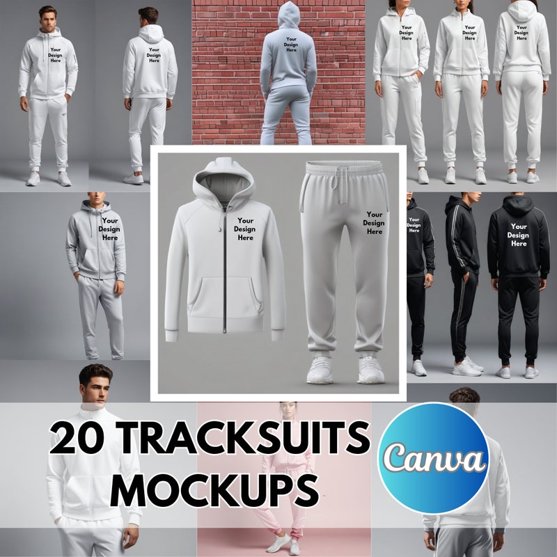 Tracksuit Mockup - Etsy
