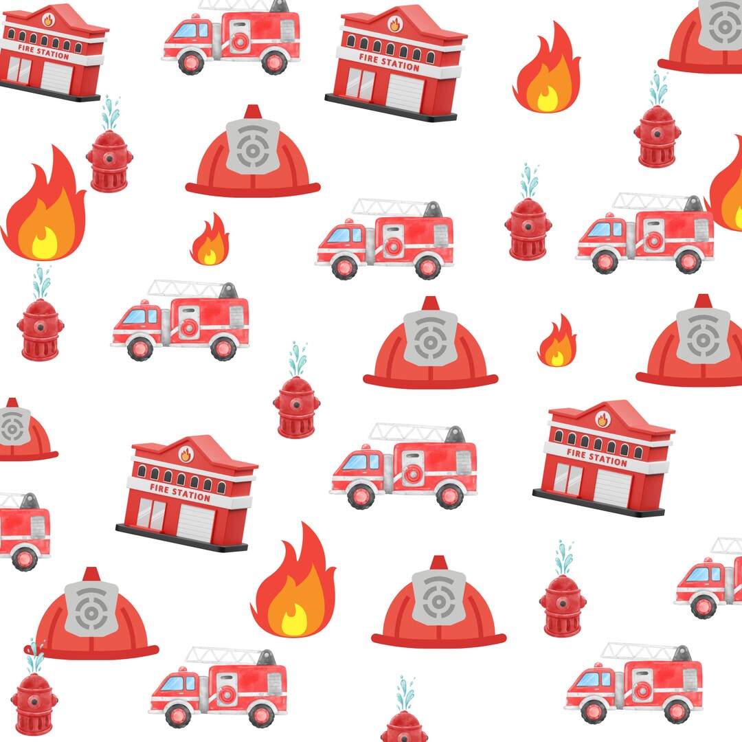 Children's Firefighter Pattern - Etsy