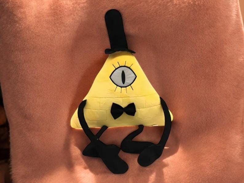 Bill Cipher Plush Gravity Falls Plushie Gift for Christmas, Valentine ...