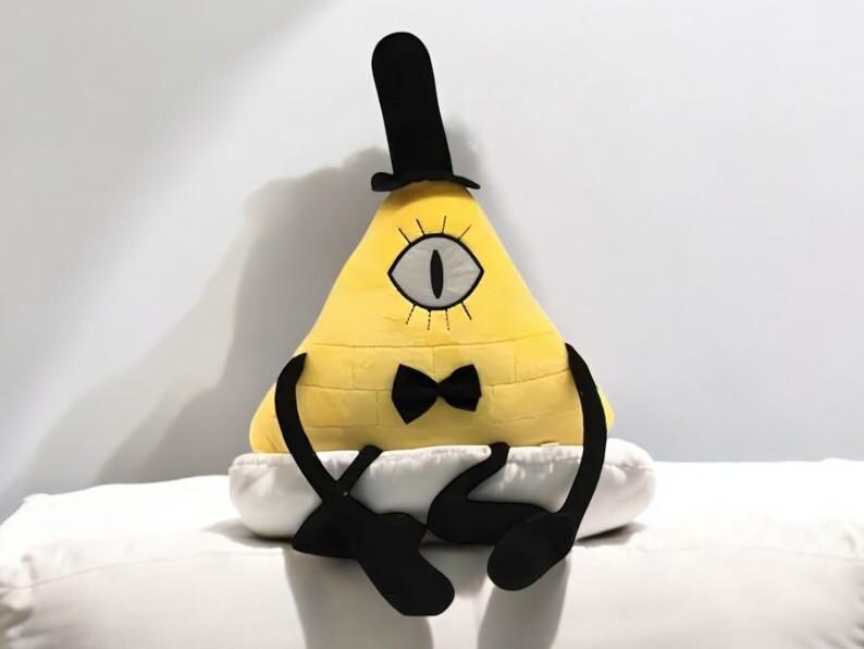 Bill Cipher Plush Gravity Falls Plushie Gift for Christmas, Valentine ...