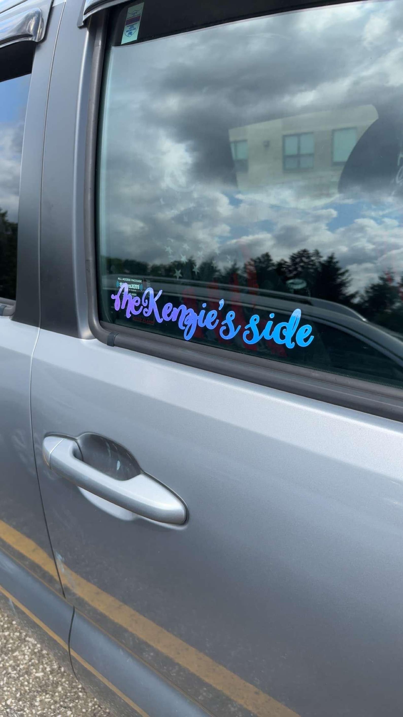 Customized “______’s Side” Decal - Etsy