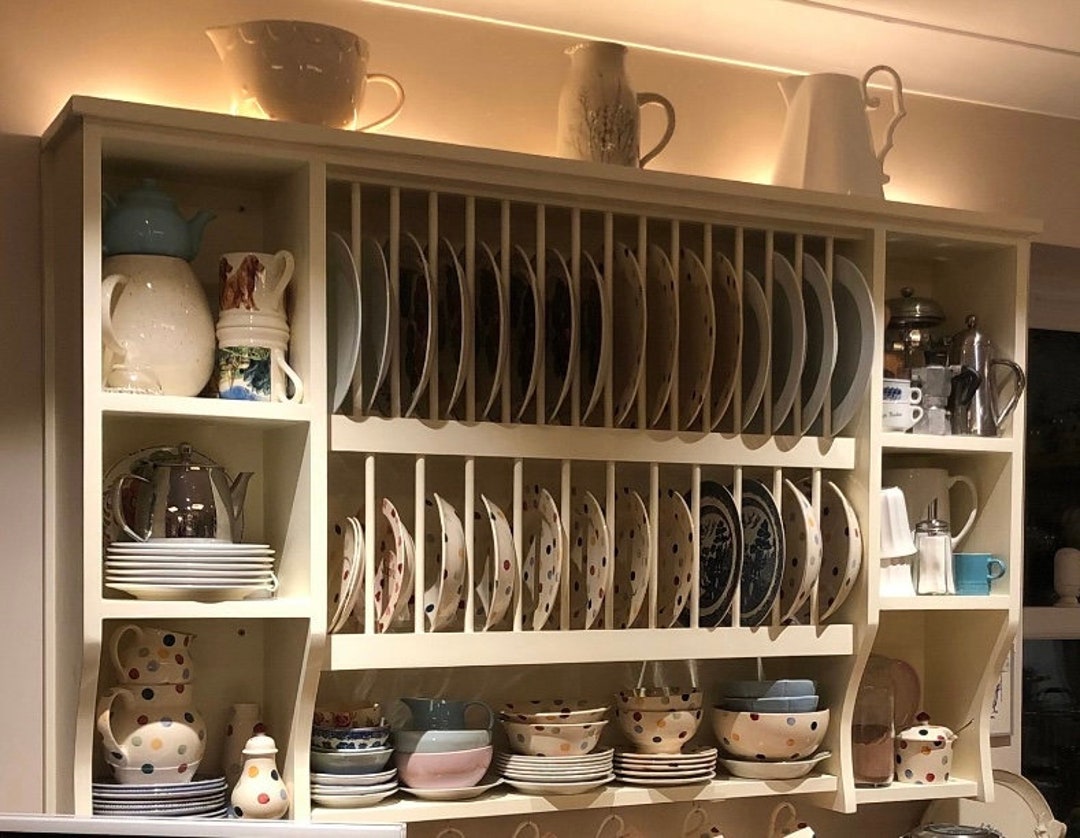Oakham Bespoke Custom Made to Order Plate Rack Finished in Your Chosen ...