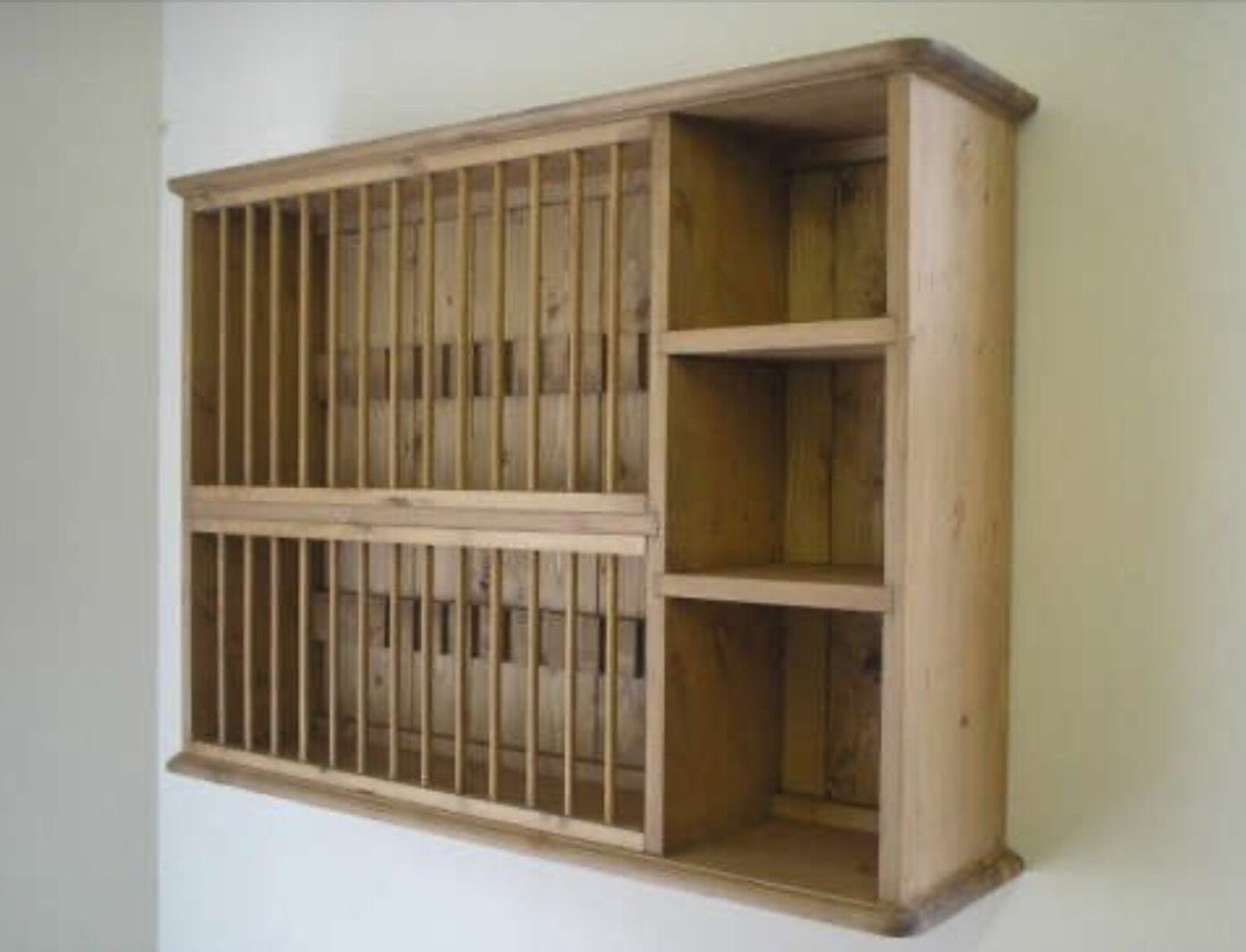 The Riddings Bespoke Plate Rack Choice of Stain Finish Deposit Option ...