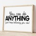 Modern Black and White Kids Wall Art Set | Educational Alphabet ...