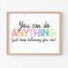 Modern Black and White Kids Wall Art Set Educational Alphabet, Numbers ...
