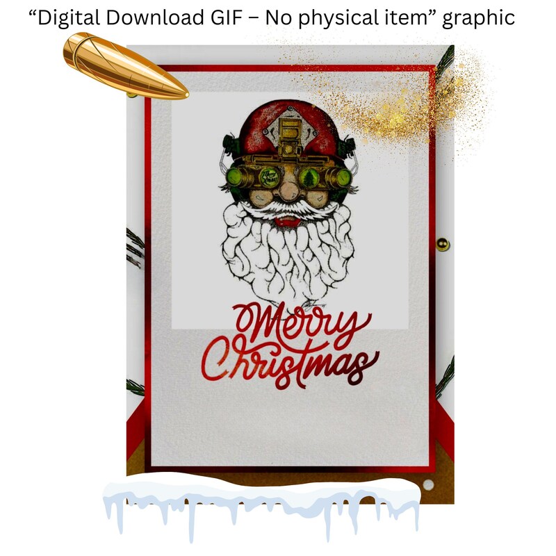 Tactical Santa - Etsy