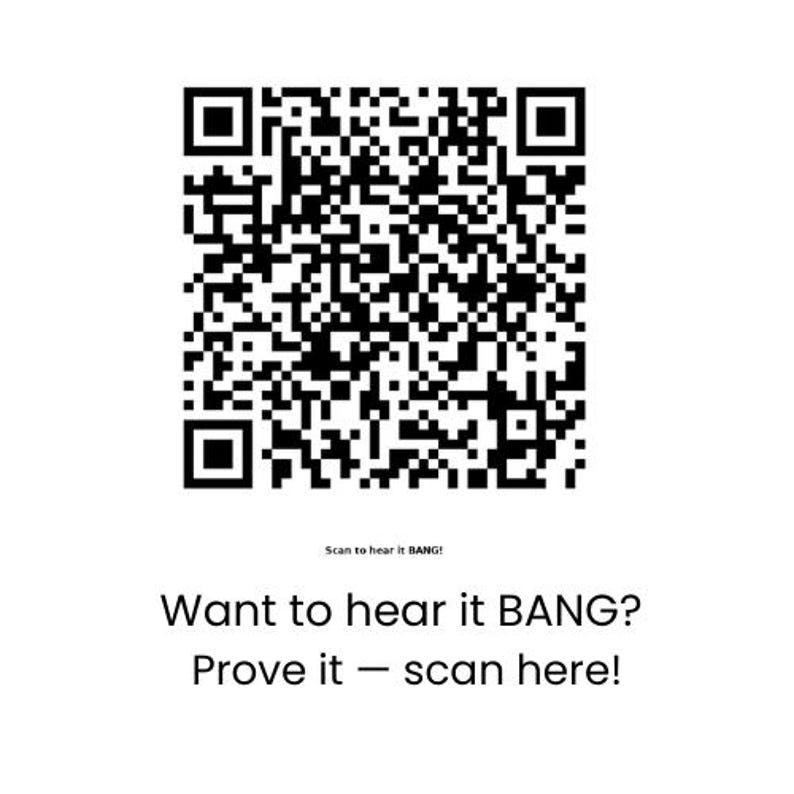 Deer Hunting Season Card With QR Code When Scanned Hear Tactical Sounds ...