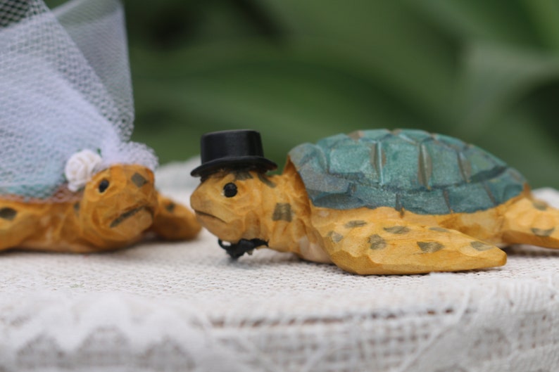 Sea Turtles Wedding Cake Topper for Beach or Destination Wedding ...