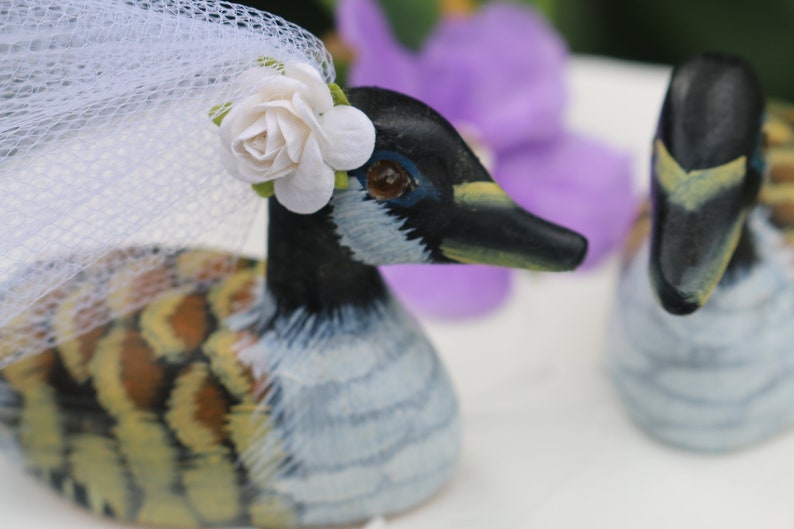 Canada Goose Wood Cake Topper for Rustic Lake Cabin Wedding - Etsy