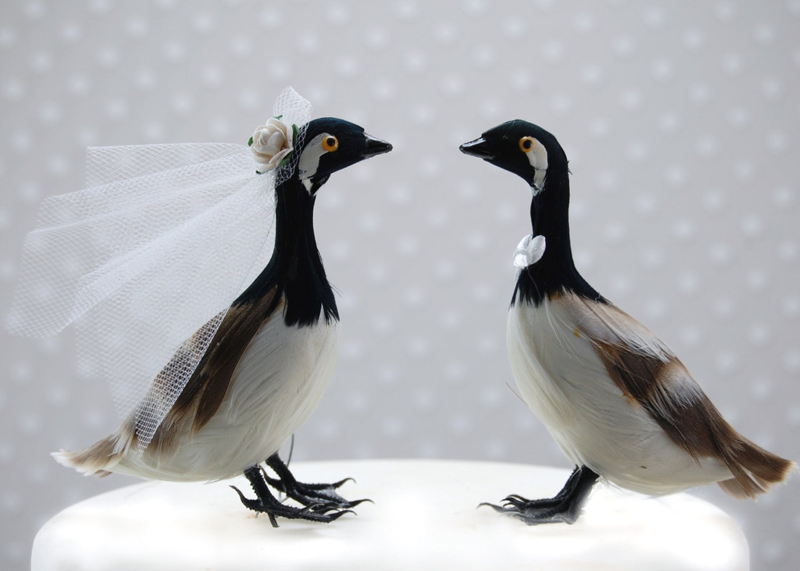 Canada Goose Cake Topper for Rustic Lake Cabin Wedding | Etsy