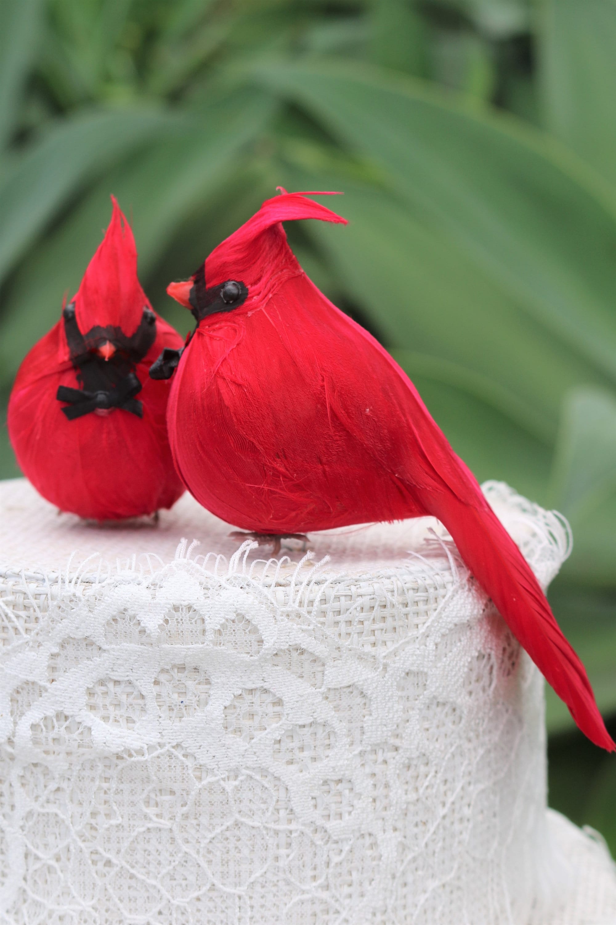 Country Cardinal Wedding Cake Topper: Woodland Groom & | Etsy
