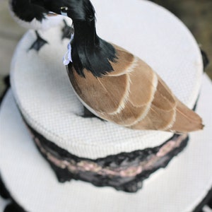 Canada Goose Cake Topper for Rustic Lake Cabin Wedding - Etsy