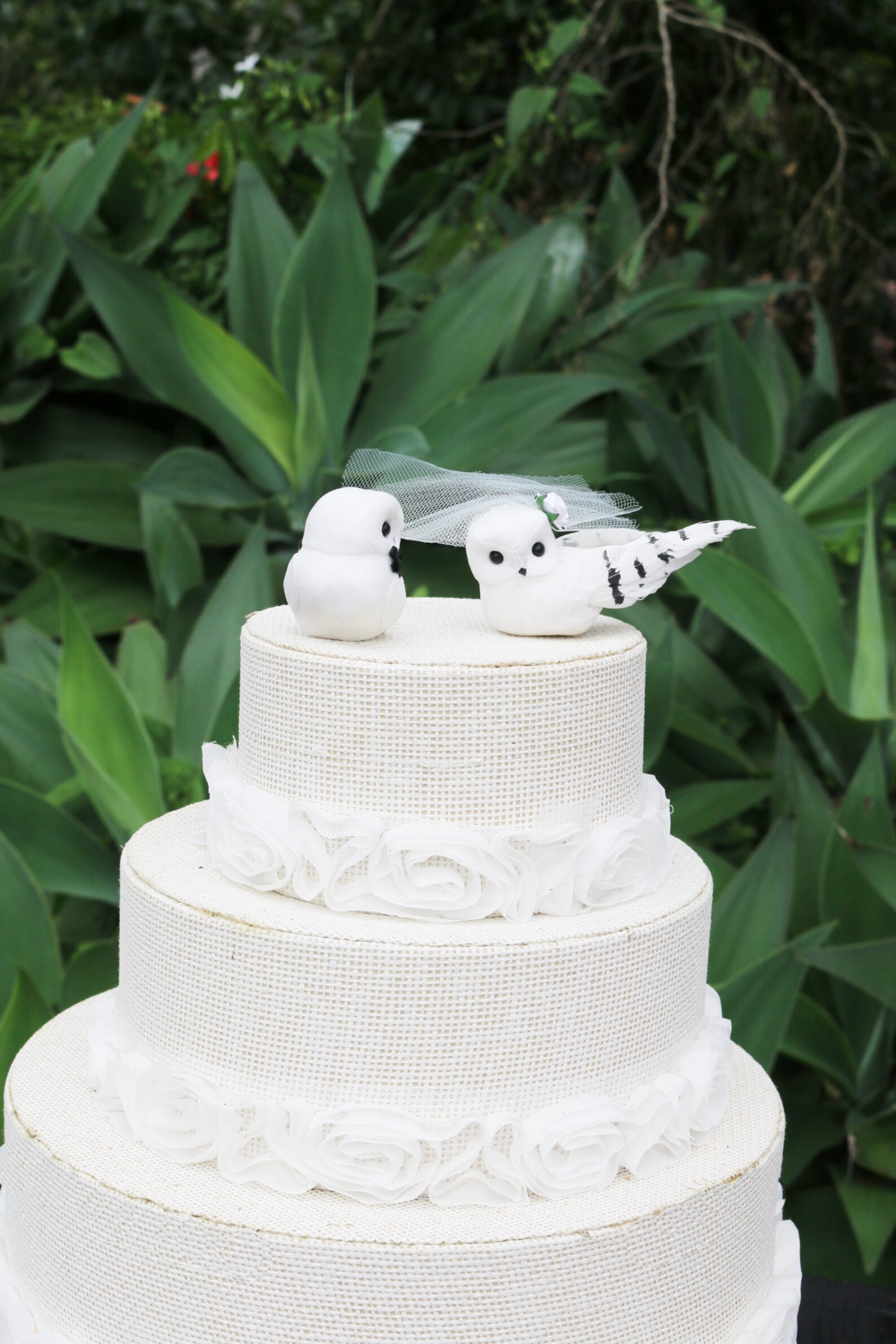 Snowy Owl Cake Topper for a Magical Wedding: Snowy Owl Bride & - Etsy