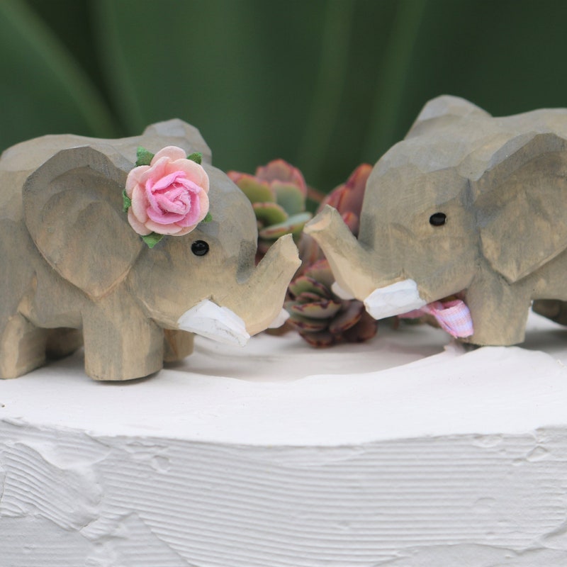 Elephant Cake Topper - Etsy