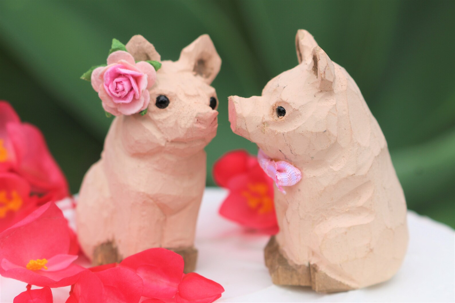 Pig Cake Topper for Down Home Farm Barn Country Wedding Custom | Etsy